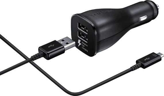 Samsung Adaptive Fast Charging Dual-Port Vehicle Charger vertaa