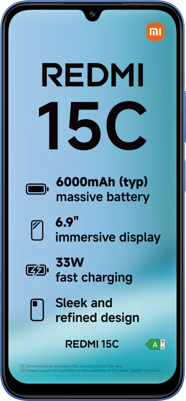 Xiaomi Redmi 15C specifications - NewMobile